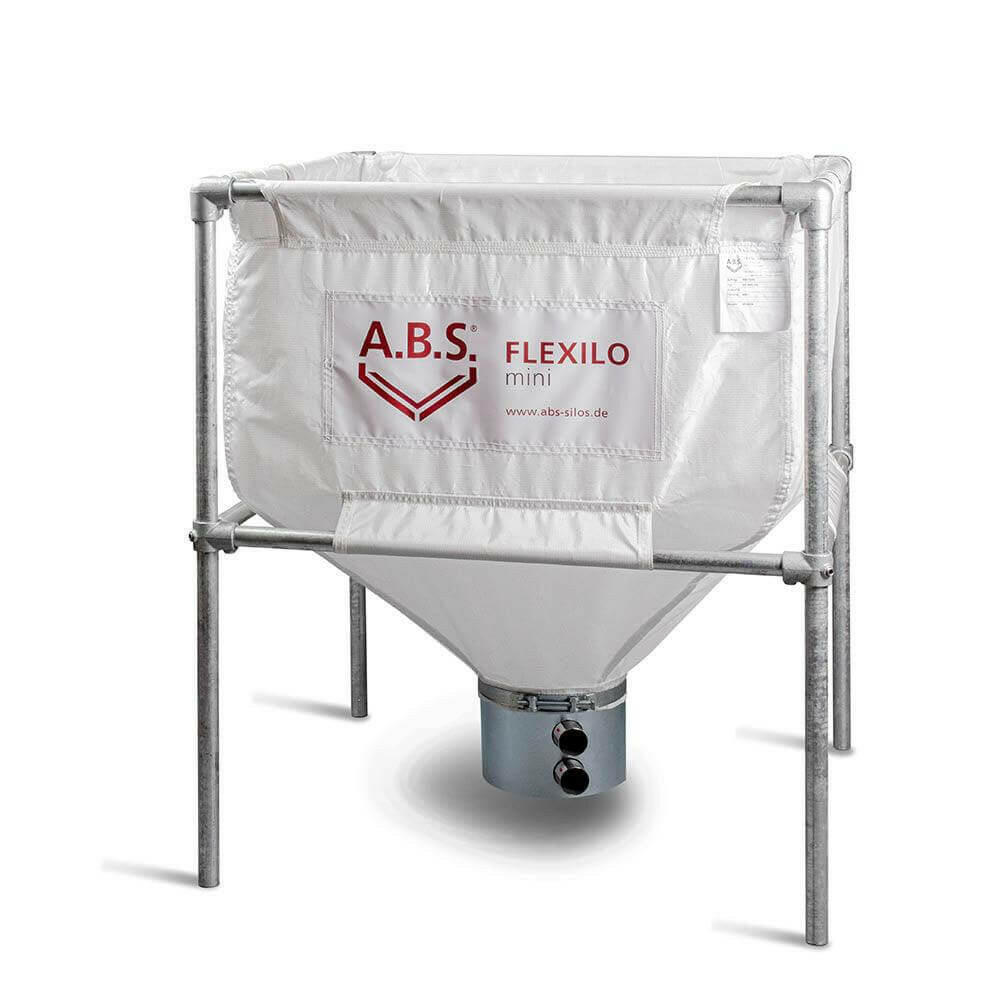 Pellet silo Flexilo MINI with suction tank / screw box